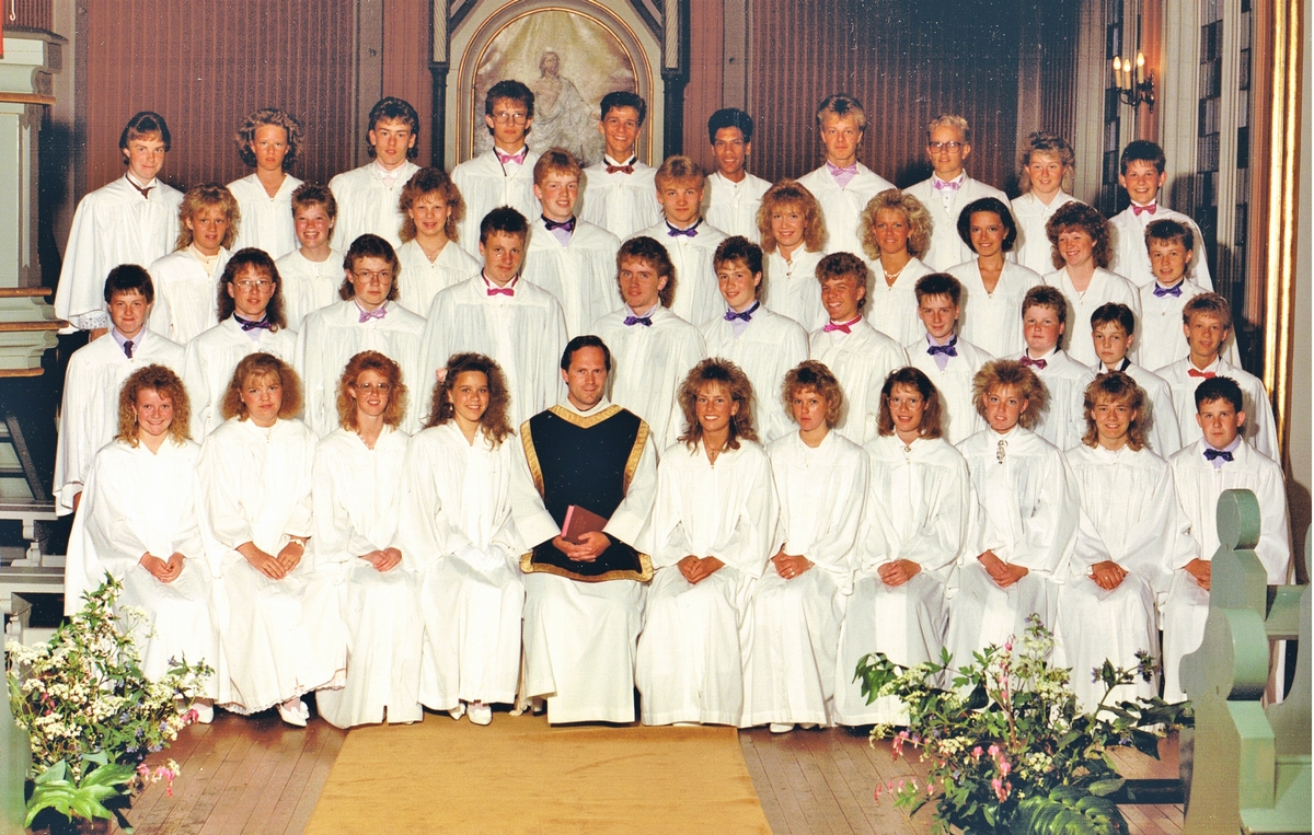 Konfirmantbilde Øymark - Marker kirkelige fellesråd